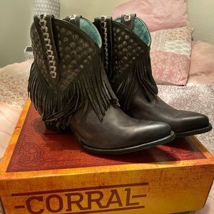 Corral | Shoes | Corral Fringe Booties | Poshmark